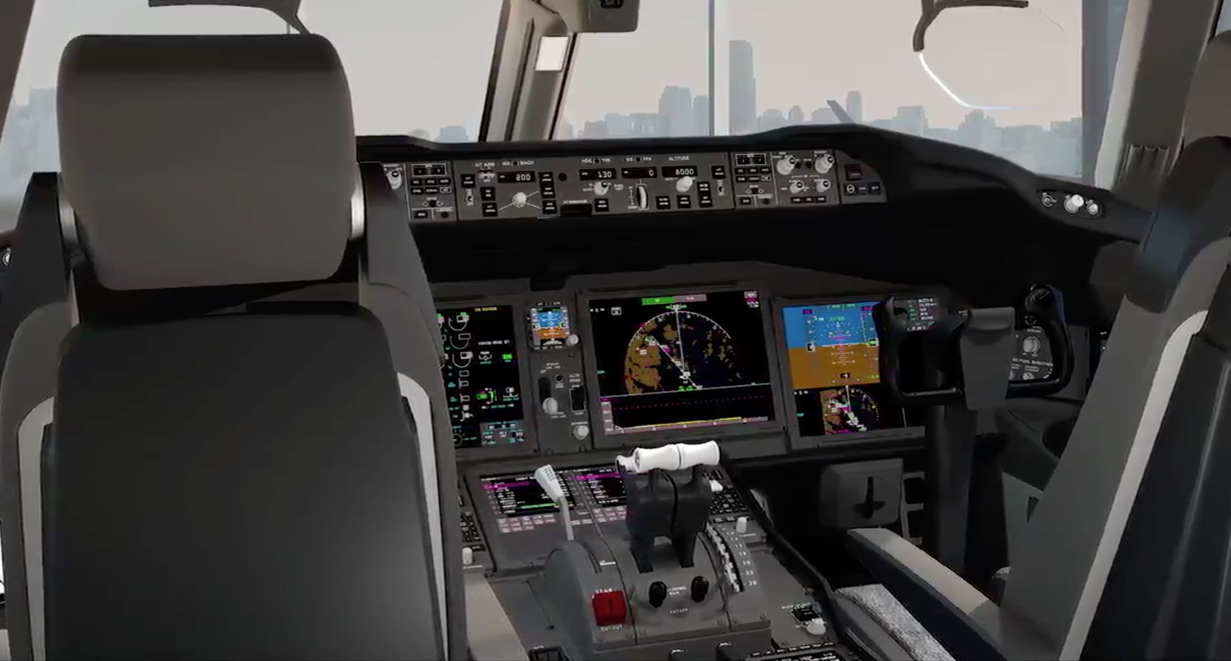 Dubai Airshow: Boeing stellt das Cockpit der 777X vor - Aerobuzz.de