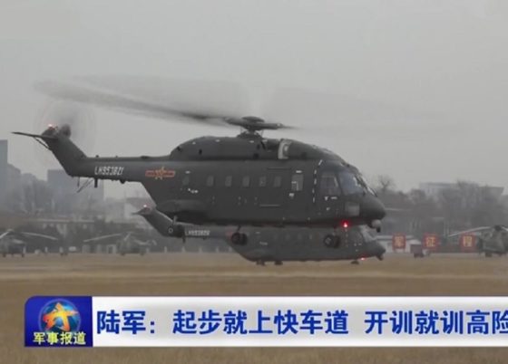 China stellt den Hubschrauber Z-8G in Dienst - Aerobuzz.de