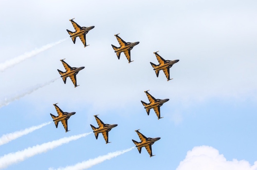 T-50B der Black Eagles verunglückt in Singapur - Aerobuzz.de