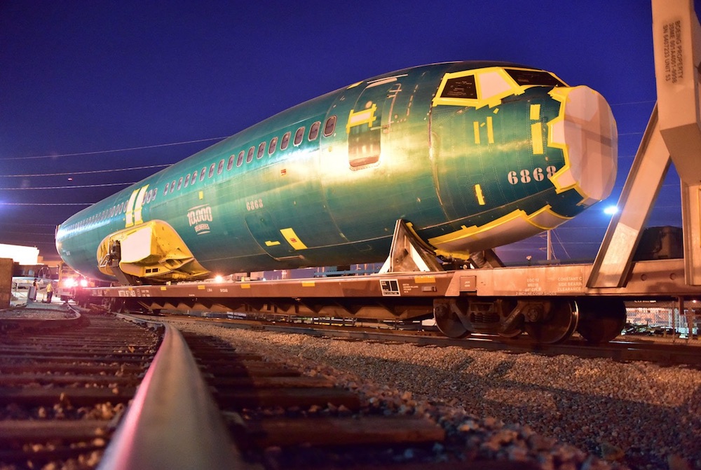 Spirit AeroSystems schickt den 10.000. 737-Rumpf zu Boeing - Aerobuzz.de