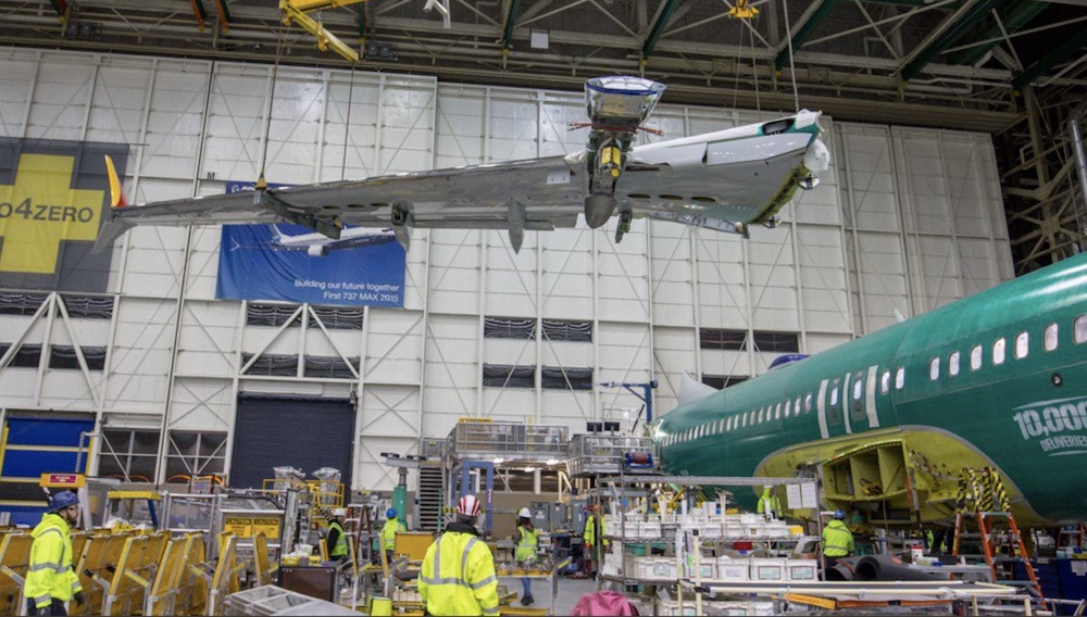 Die 10.000. Boeing 737 hat nun ihre Flügel - Aerobuzz.de