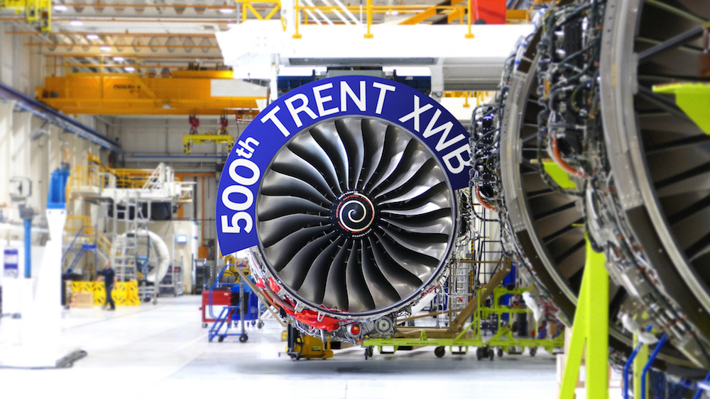 Rolls-Royce hat das 500. Trent XWB an Airbus geliefert - Aerobuzz.de