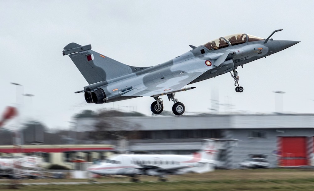 Die Qatar Emiri Air Force hat ihre erste Rafale übernommen - Aerobuzz.de