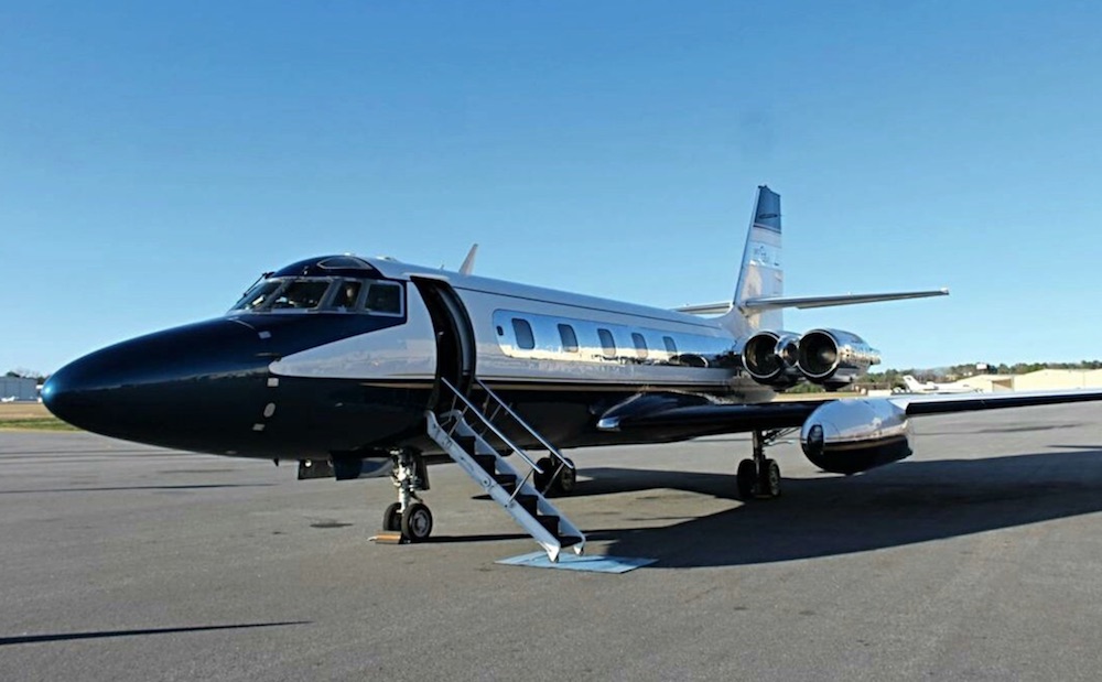Die letzte Lockheed JetStar hat ihre finale Destination erreicht ...