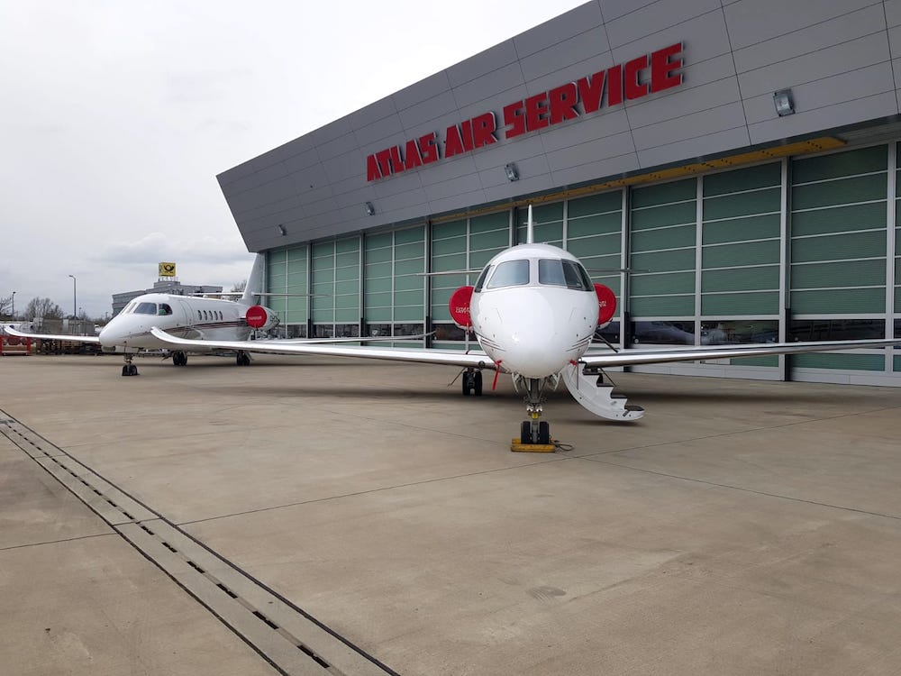 Atlas Air Service wartet jetzt auch die Cessna Citation Latitude ...