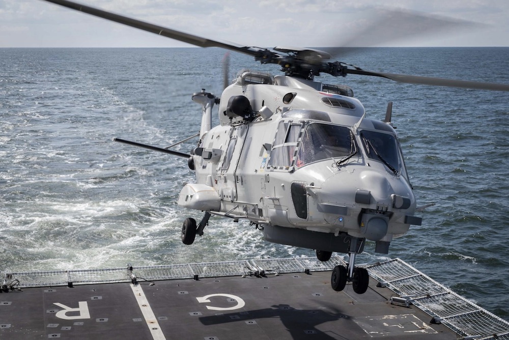 Ein NH90 NFH der Niederlande ist in der Karibik abgestürzt - Aerobuzz.de