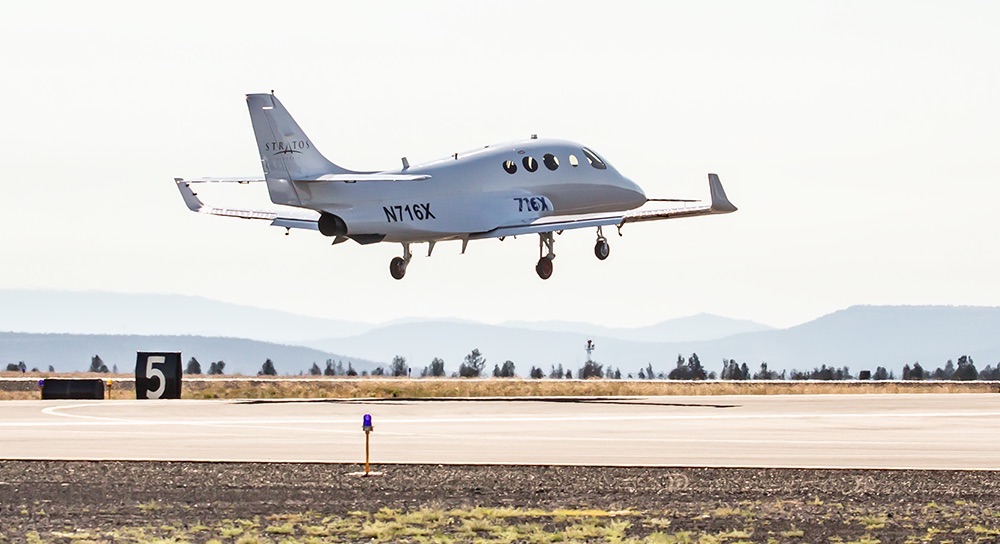 Die Stratos 716X ist zum ersten Mal geflogen - Aerobuzz.de