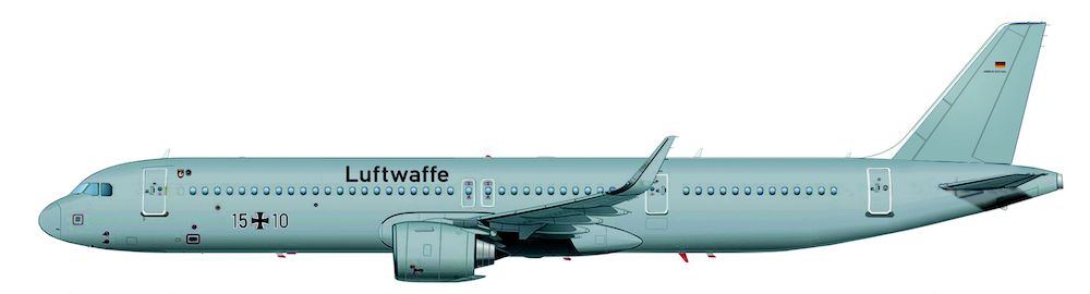 Zwei Airbus A321LR für die Flugbereitschaft des ...