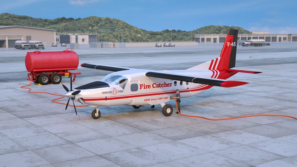 Neue Turboprop-Single aus Neuseeland: F-45 Fire Catcher - Aerobuzz.de