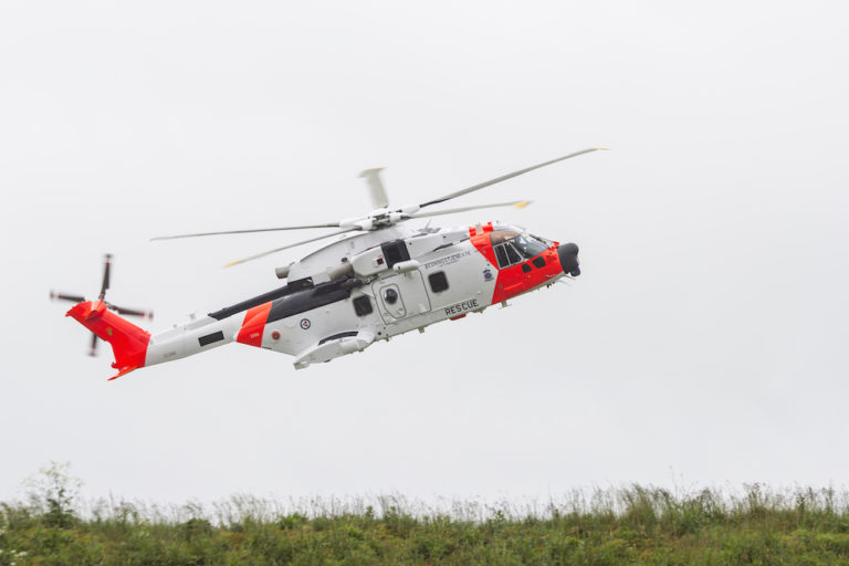 Norwegen hat die AW101 als SAR-Hubschrauber in Dienst gestellt ...