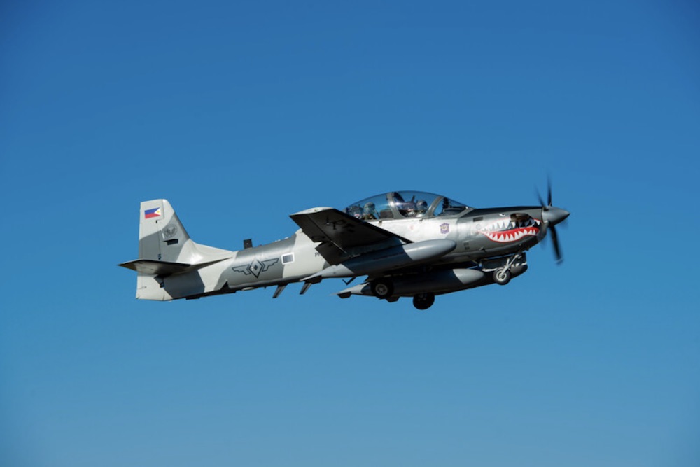 Die Philippinen haben sechs A-29B Super Tucano übernommen - Aerobuzz.de