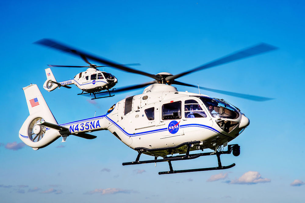 Airbus Helicopters hat zwei H135 an die NASA ausgeliefert - Aerobuzz.de