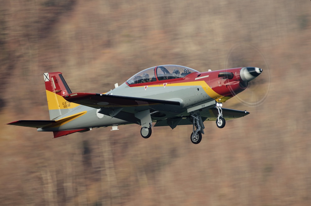 Erstflug der ersten Pilatus PC-21 für die Ejército del Aire - Aerobuzz.de