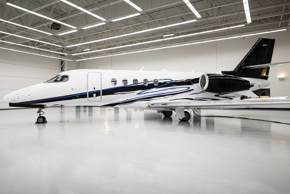 Textron hat die erste Citation Latitude nach Indonesien geliefert ...