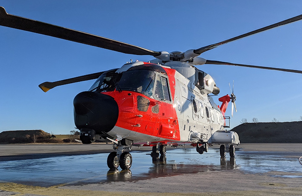 Norwegen hat die 10. AW101 „SAR Queen“ von Leonardo übernommen ...