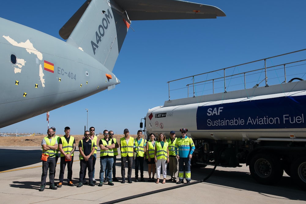 Airbus testet A400M mit Sustainable Aviation Fuel (SAF) - Aerobuzz.de