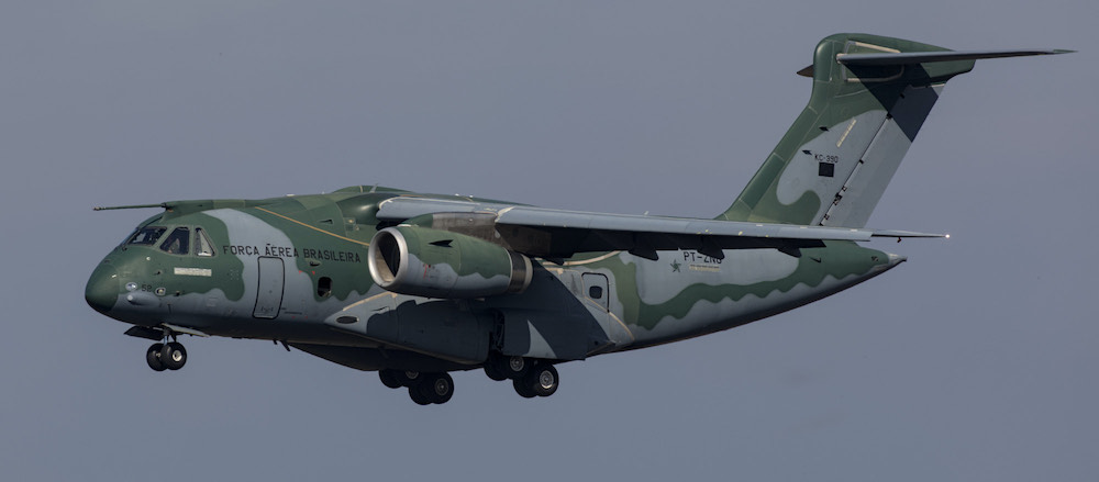 Embraer C-390 landete erstmalig auf der RNLAF-Basis Eindhoven - Aerobuzz.de