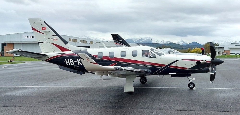 Auch in der Schweiz fliegt jetzt eine TBM 960 - Aerobuzz.de