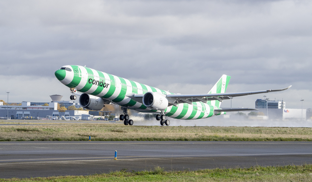 Die erste A330neo für die Condor hat den Abnahmeflug absolviert ...