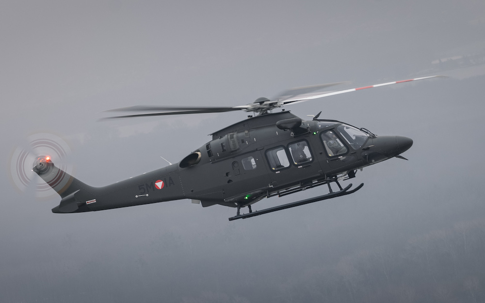 Österreich hat die erste AW169 übernommen und weitere bestellt ...