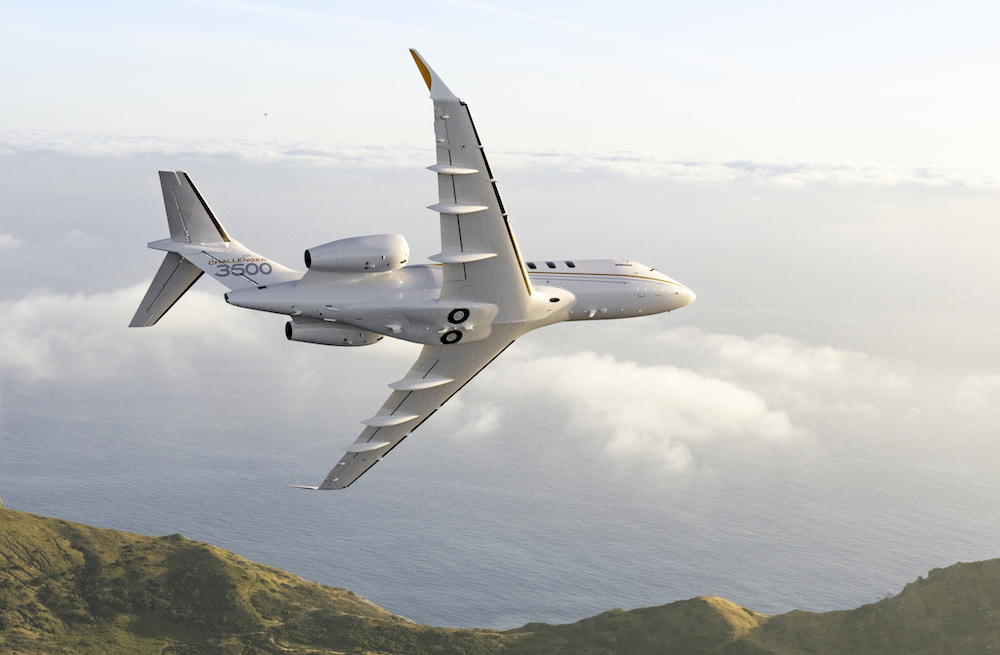 Europa-Premiere des Challenger 3500 auf der EBACE - Aerobuzz.de