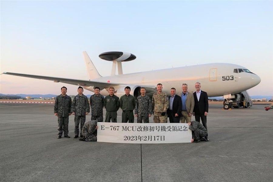 Erste E-767 AWACS nach Modernisierung an JASDF übergeben - Aerobuzz.de