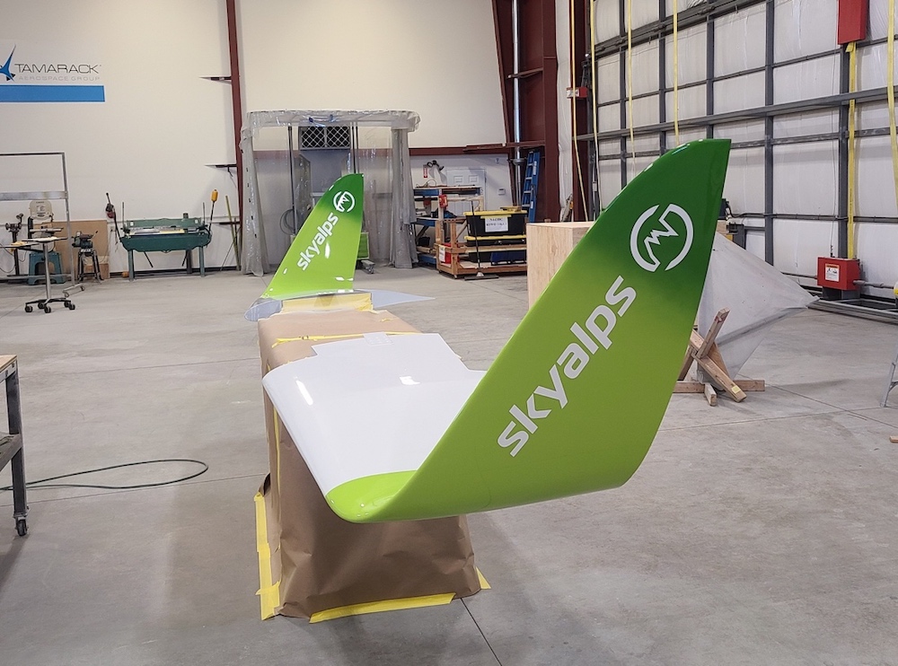 SkyAlps rüstet ihre Dash 8 mit Tamarack-Winglets aus - Aerobuzz.de