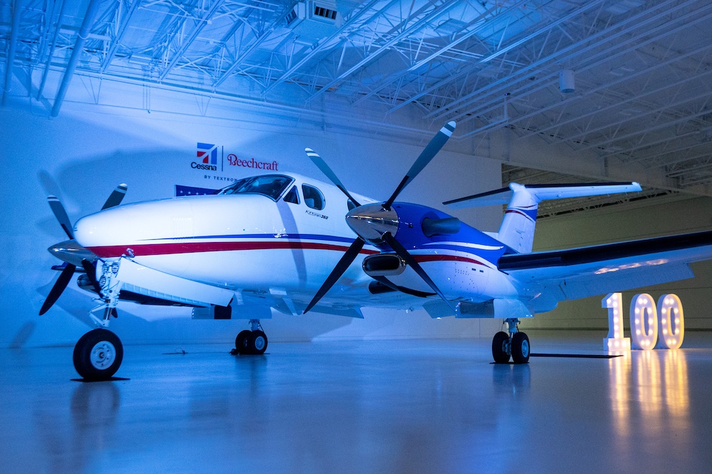 Textron Aviation hat die 100. Beechcraft King Air 360 ausgeliefert ...