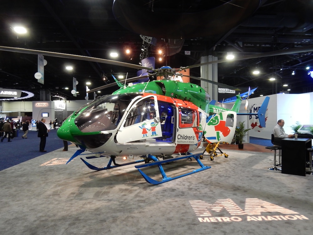 Airbus Helicopters hat die letzte EC145e an Metro Aviation übergeben ...