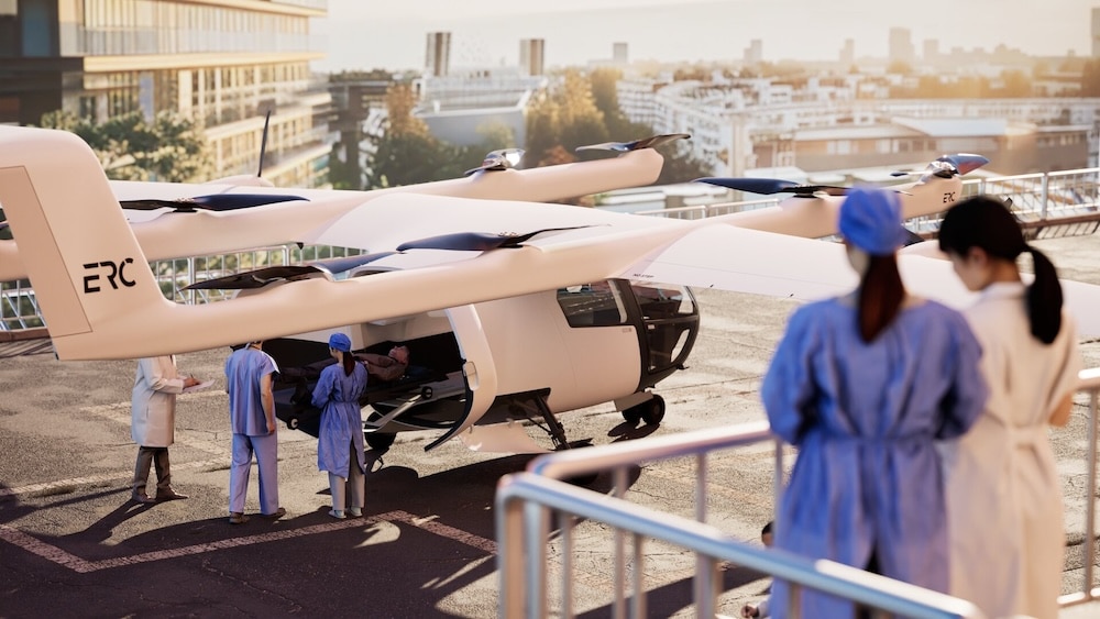 ERC System aus Ottobrunn baut eVTOL für Patiententransport - Aerobuzz.de