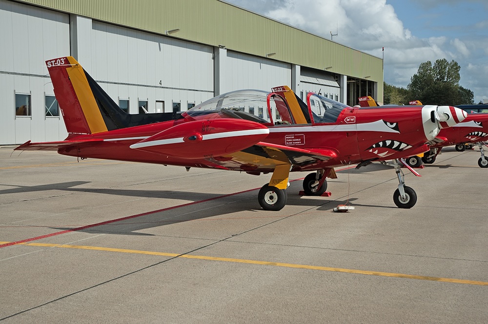 Belgian Air Force fliegt die SF-260 seit 55 Jahren - Aerobuzz.de
