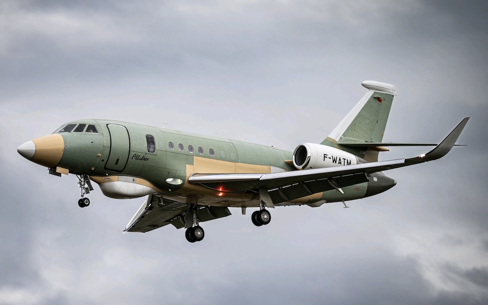 Erstflug der Falcon 2000 Albatros - Aerobuzz.de