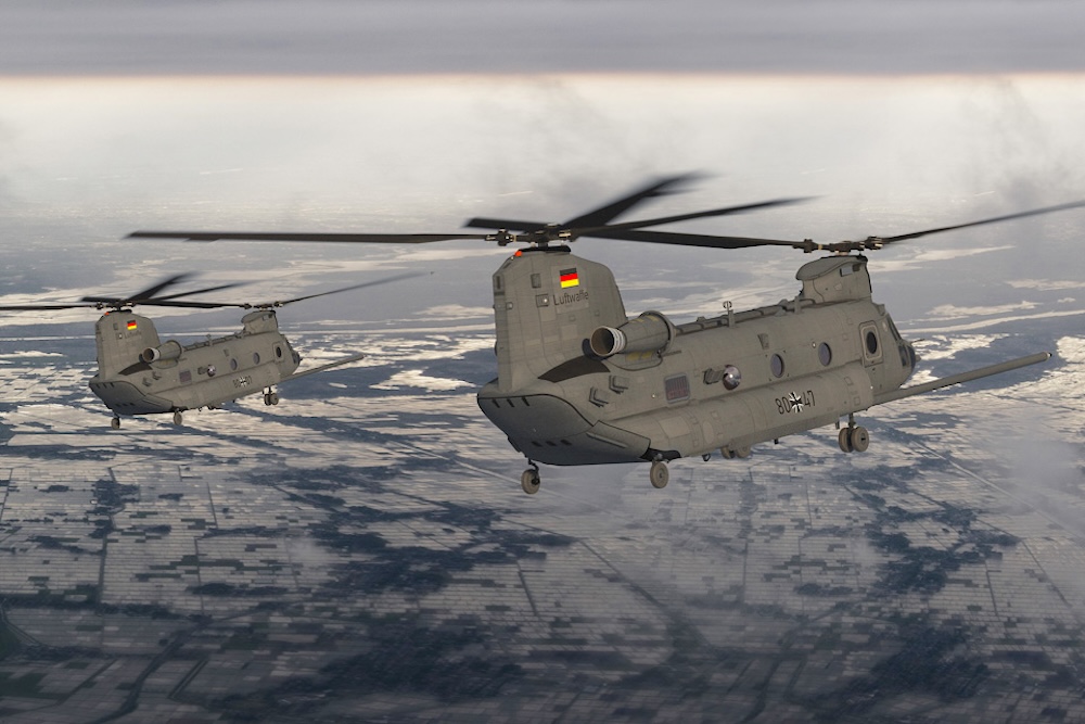 Die erste CH-47F für die Luftwaffe ist in Produktion - Aerobuzz.de